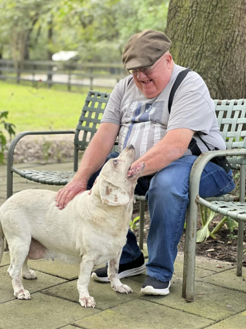 Volunteer Spotlight: Gerard DeCocker | Hallie Hill Animal Sanctuary Volunteer Spotlight: Gerard DeCocker | Hallie Hill Animal Sanctuary
